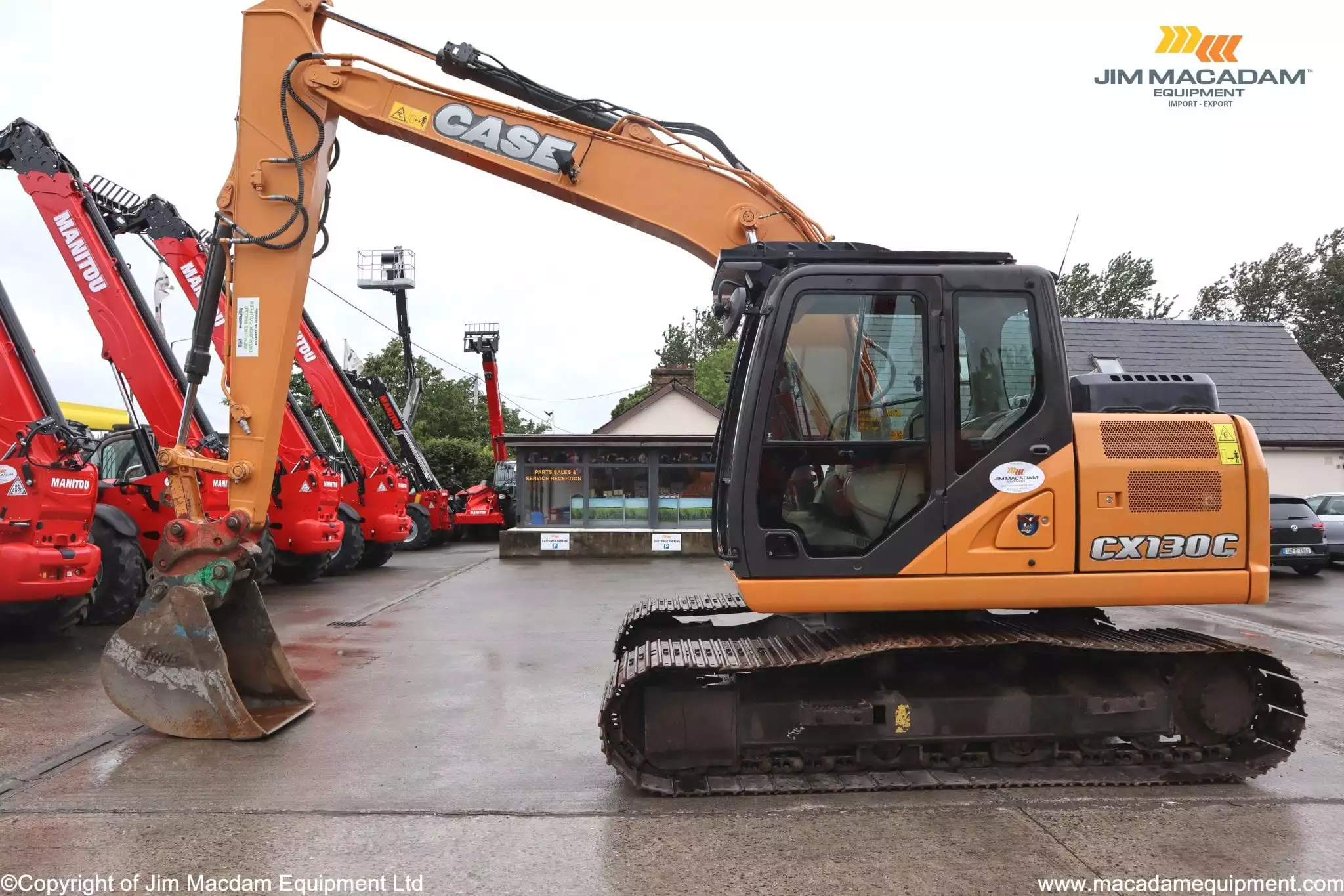 Used Case CX130C 2014 for sale from Macadam Equipment