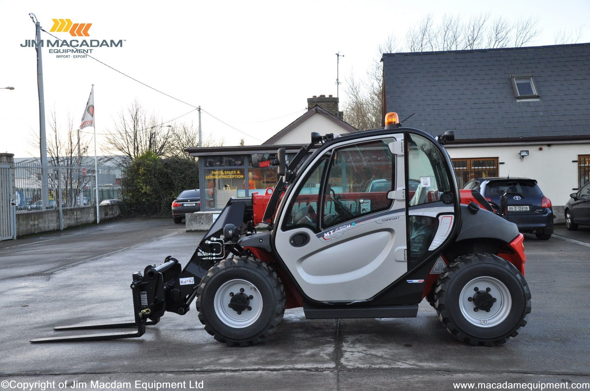 Manitou MT420 H at Ireland's Manitou Dealer Macadam Equipment
