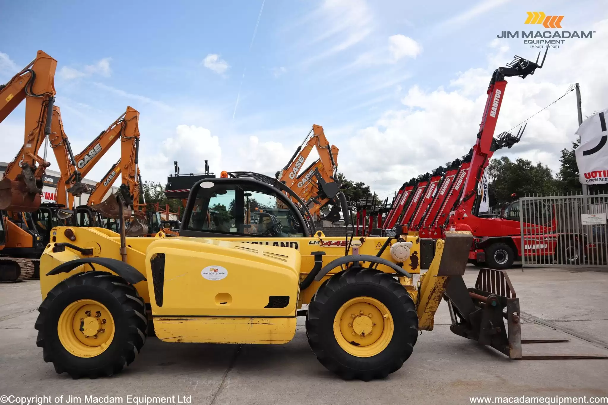 New Holland LM1445 Year 2006 - Macadam Equipment