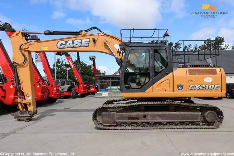 Used Case CX210C Excavator Year 2013 at Macadam Equipment