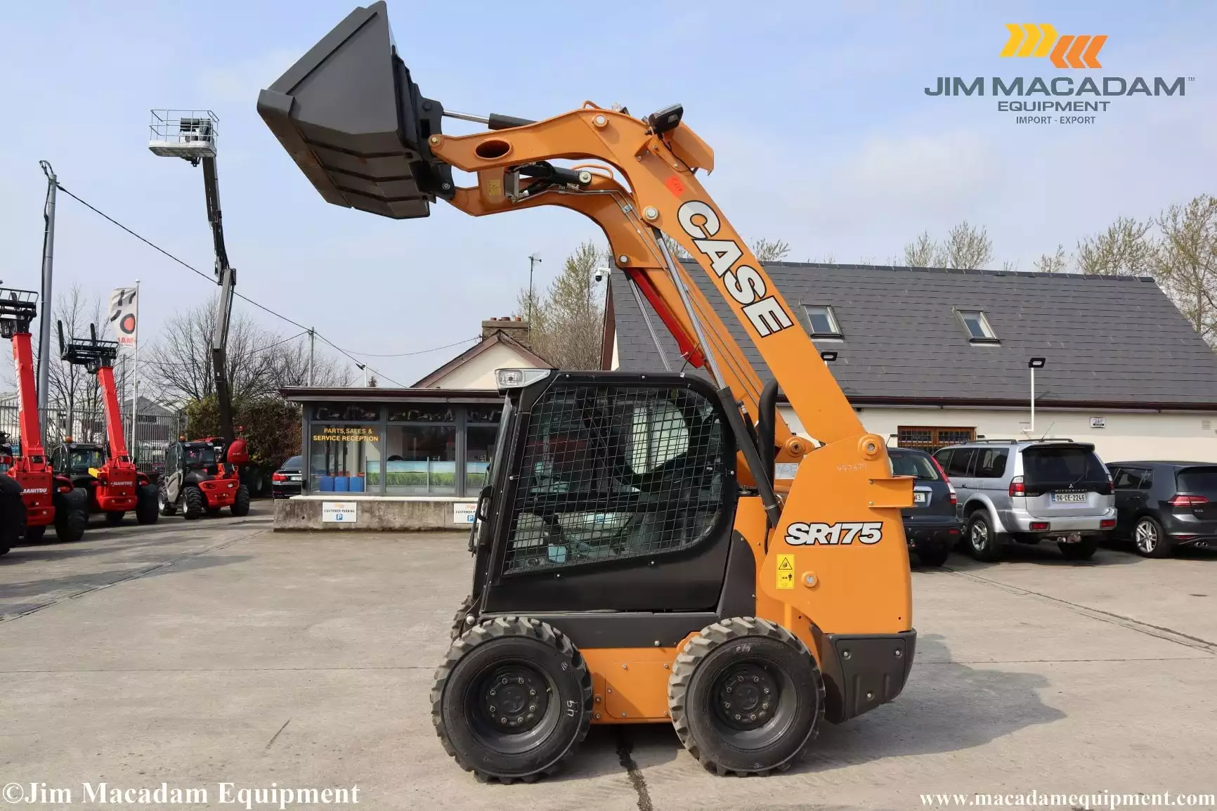 Case SR175 Skid Steer Loader - Macadam Equipment