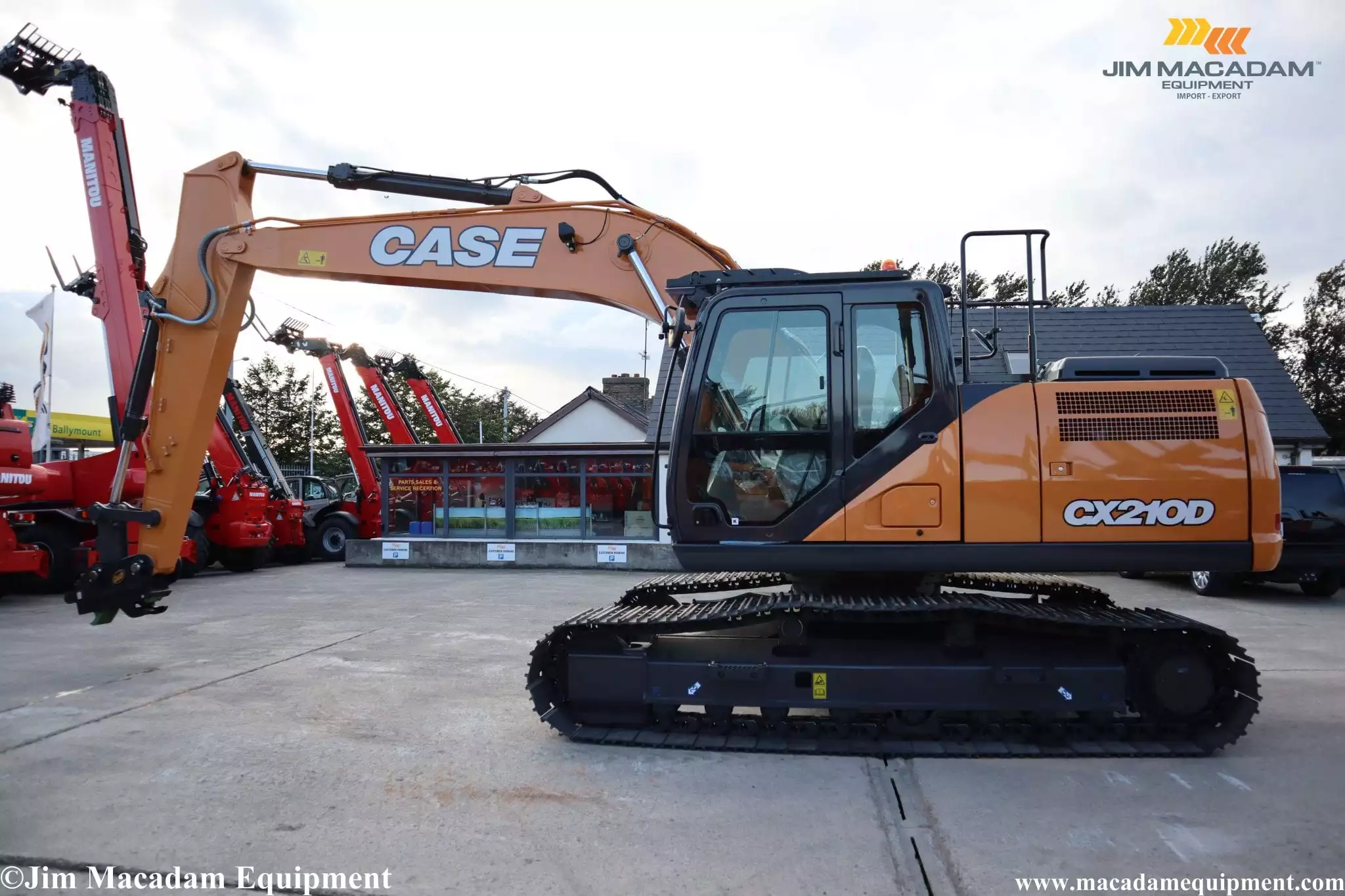 Case CX210D LC - Macadam Equipment