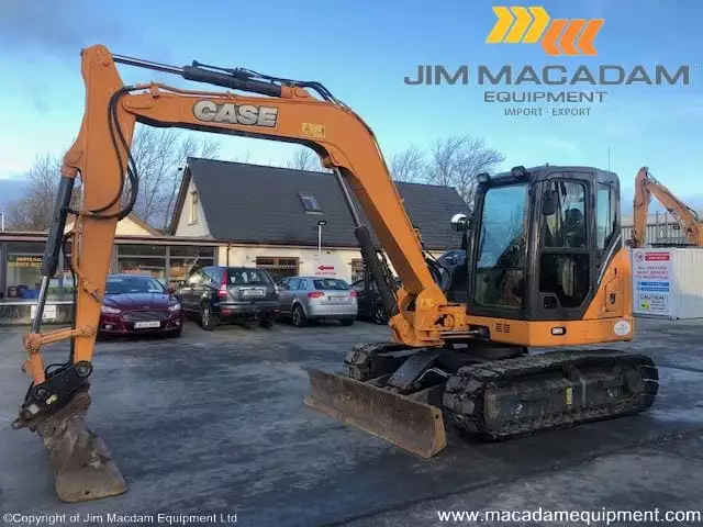 Used Case CX80C Year 2016 available at Macadam Equipment Ireland