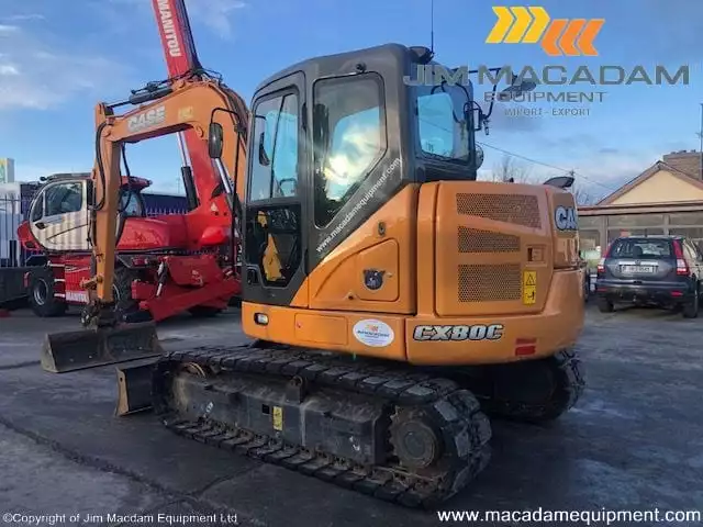 Used Case CX80C Year 2016 available at Macadam Equipment Ireland