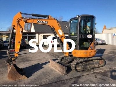 Case CX35B zts Year 2016 | Macadam Equipment