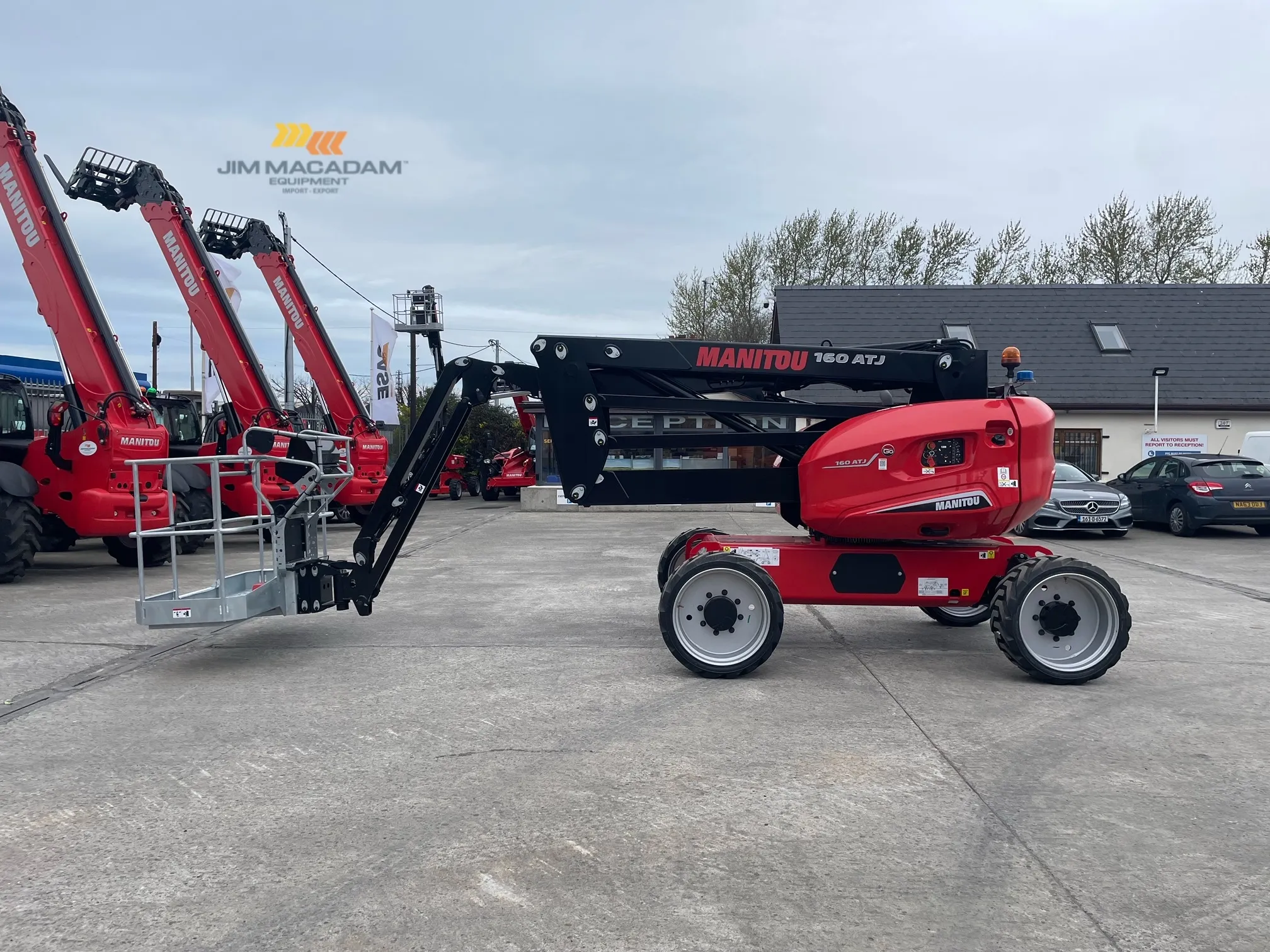 Manitou 160ATJ available from Manitou main Dealer Macadam Equipment