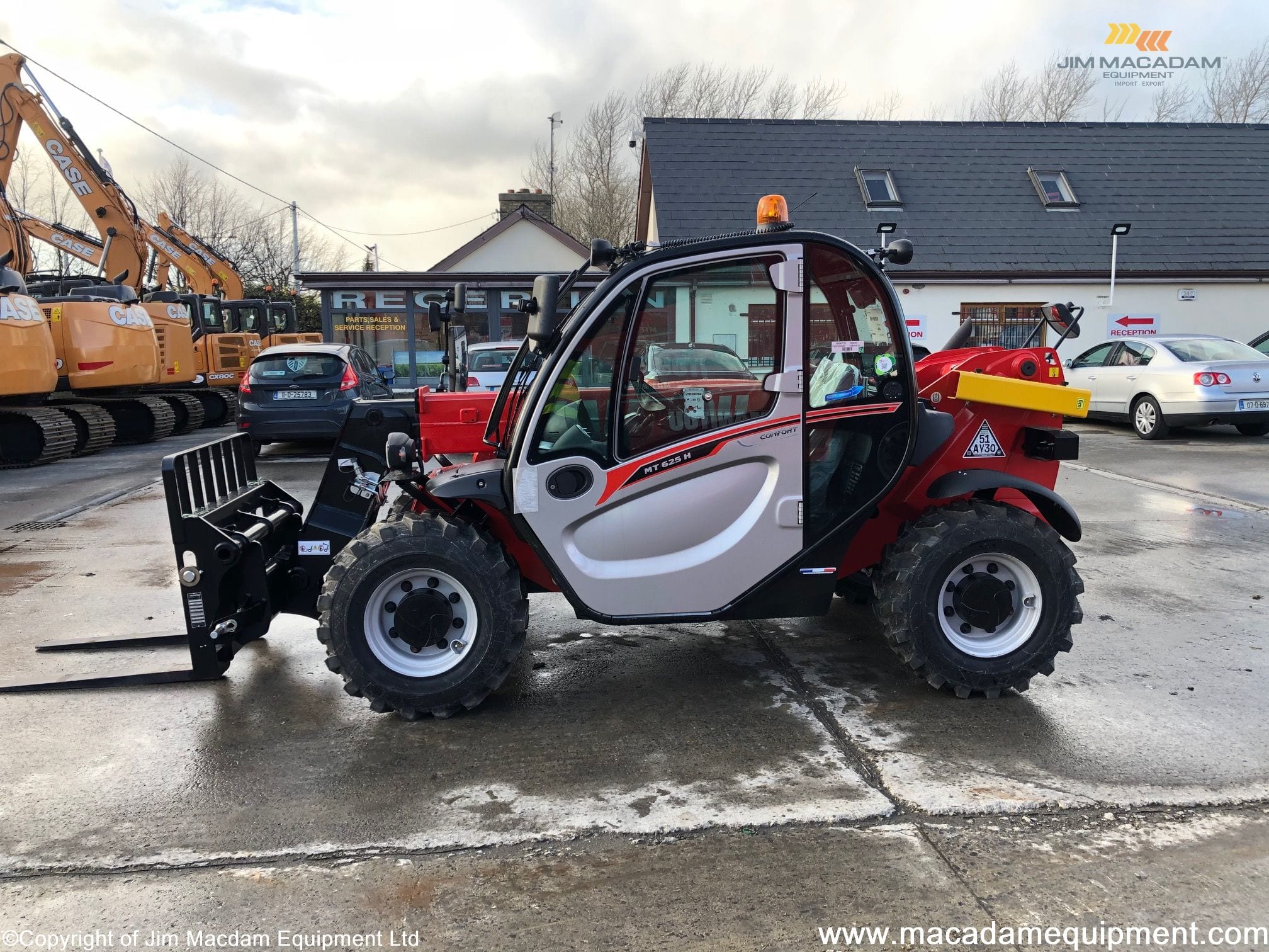 Manitou MT625 in stock at Irelands Dealer Macadam Equipment