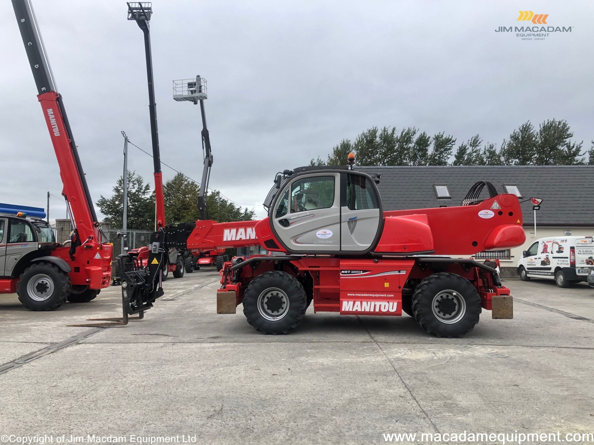 Used Manitou MRT2550 for sale at Manitou Dealer Macadam Equipment