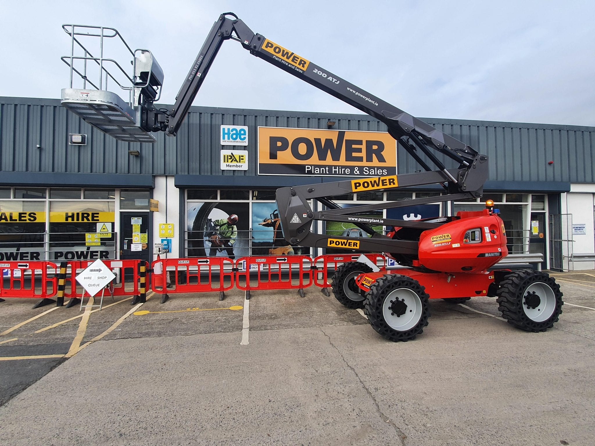 New Manitou 200ATJ Access Platform joins Power Plant Hire Fleet