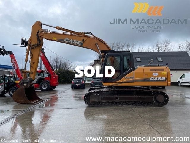 Case CX210B for sale at Macadam Equipment Case Dealer Ireland