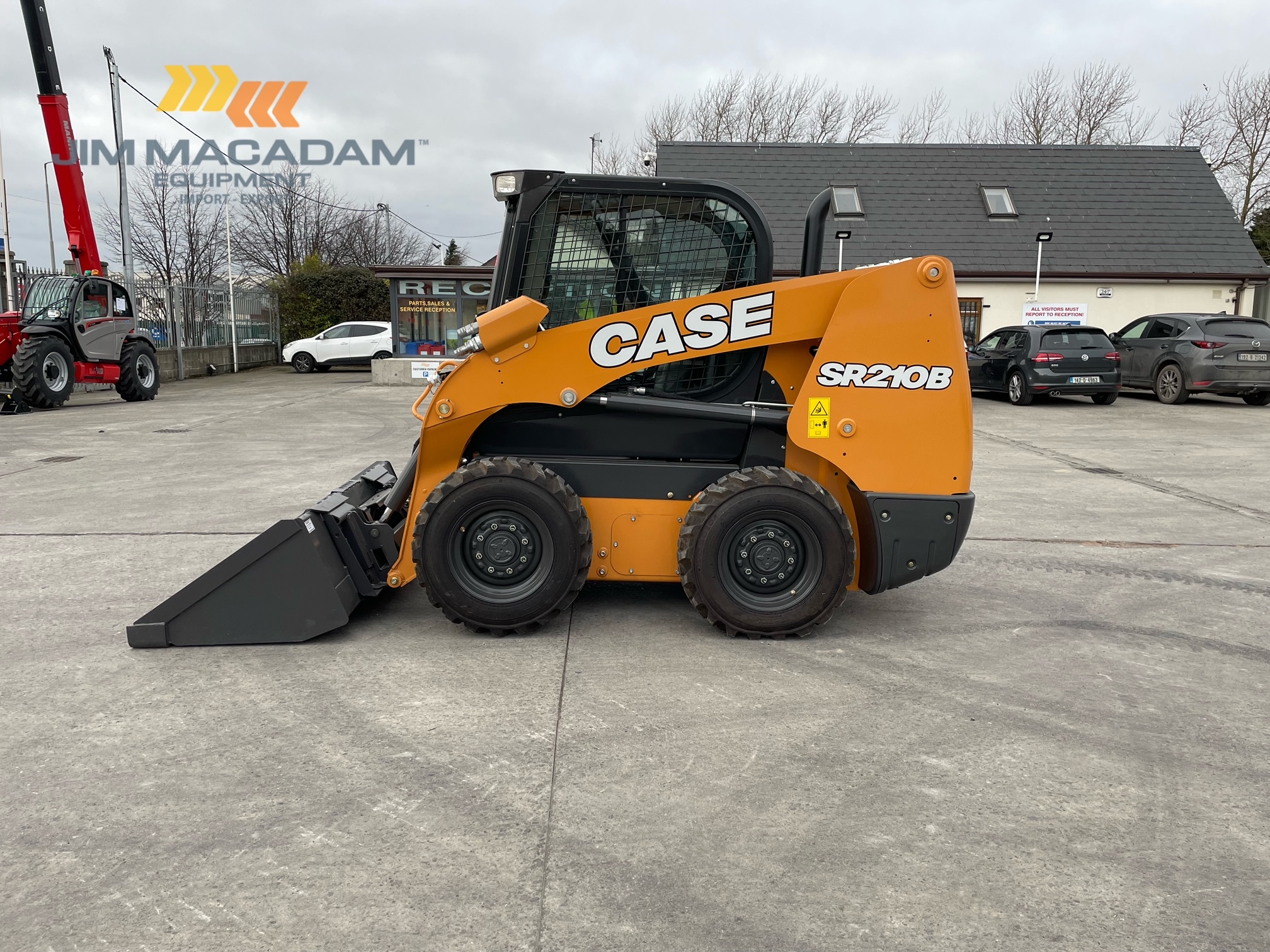 Case SR210B Skid Steer Loader now available at Macadam Equipment