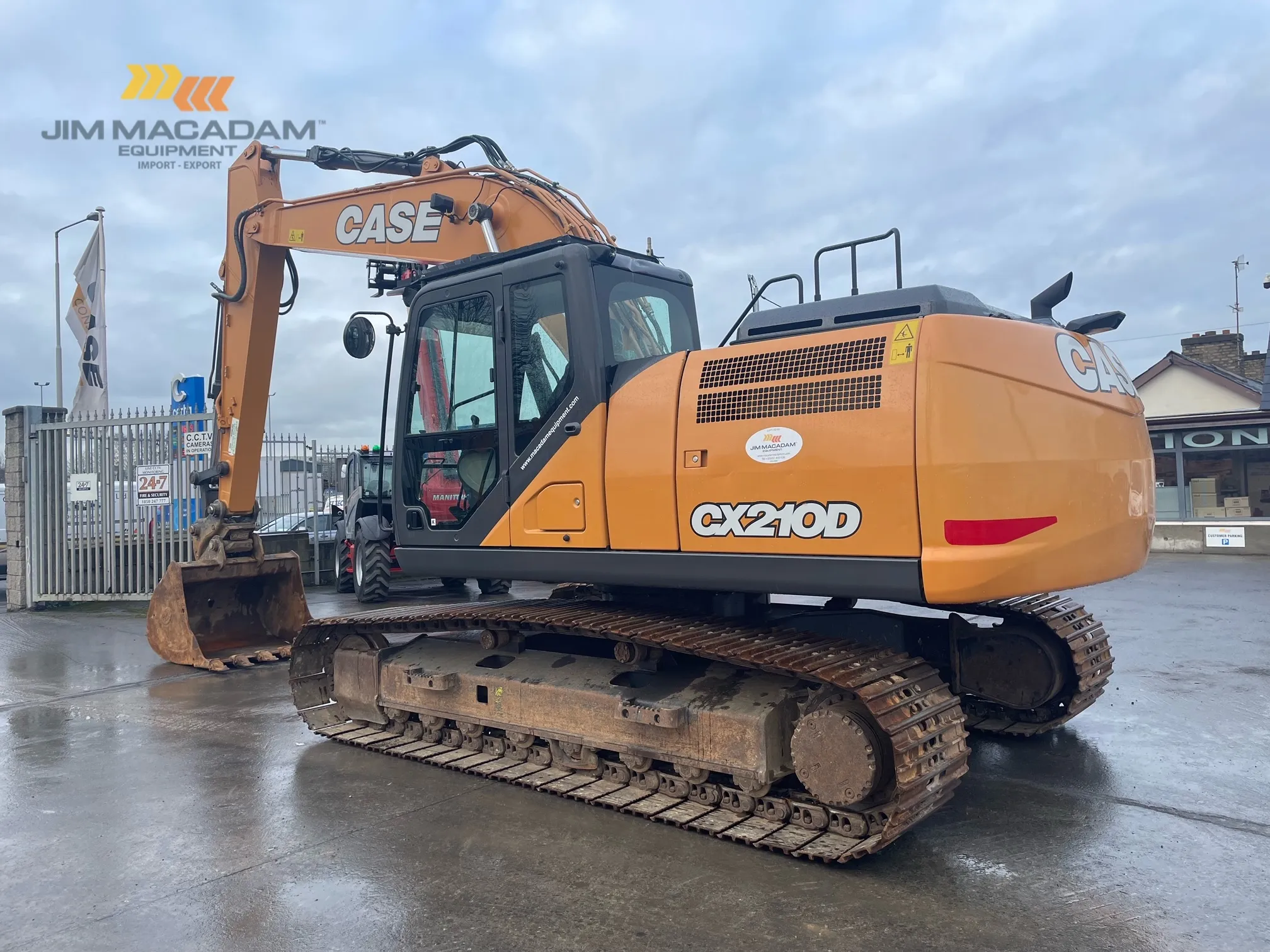 Used Case CX210D Excavator Year 2019 for sale at Macadam Equipment