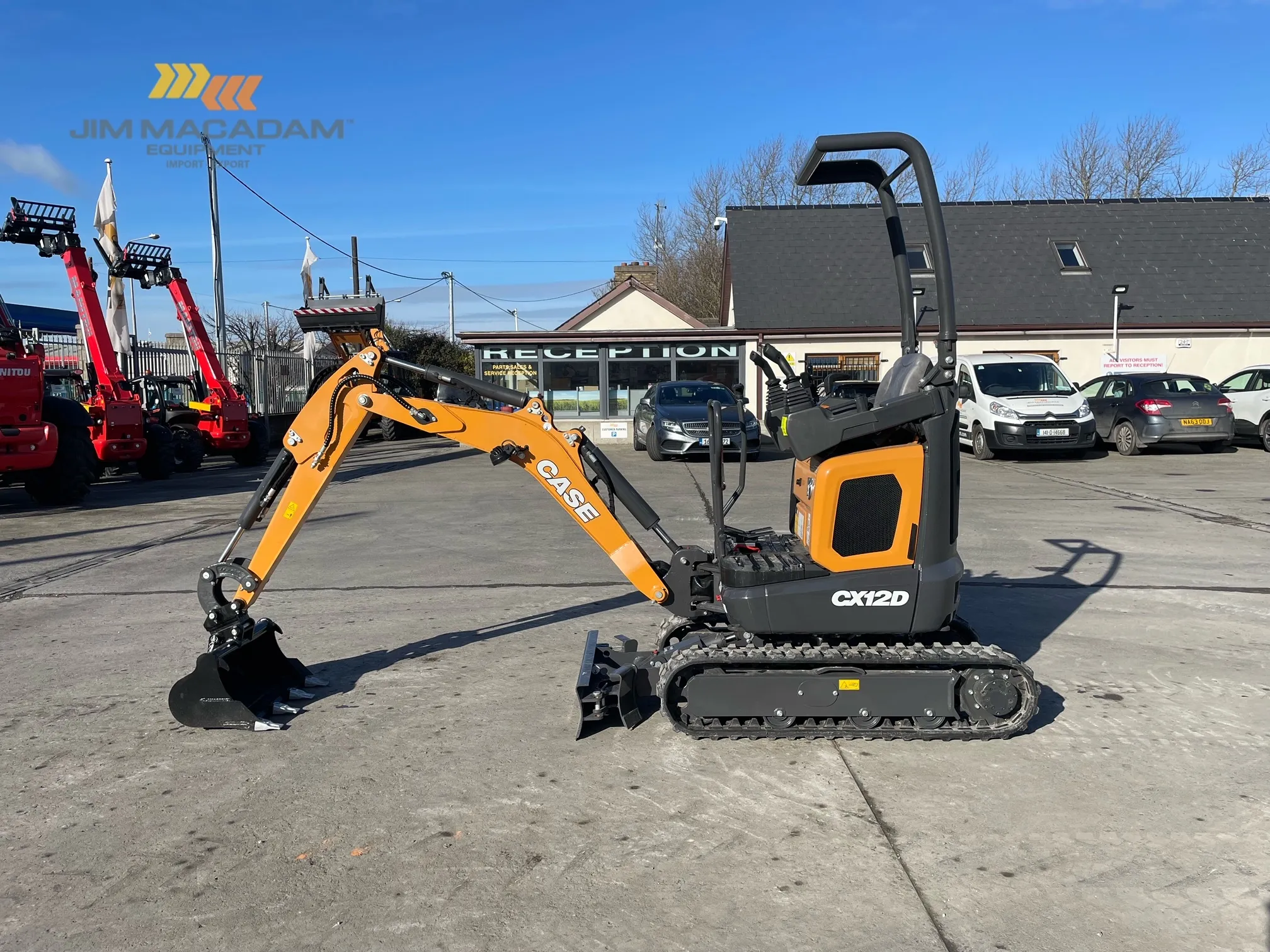 Case CX12D Mini Excavator now available at Macadam Equipment Ireland