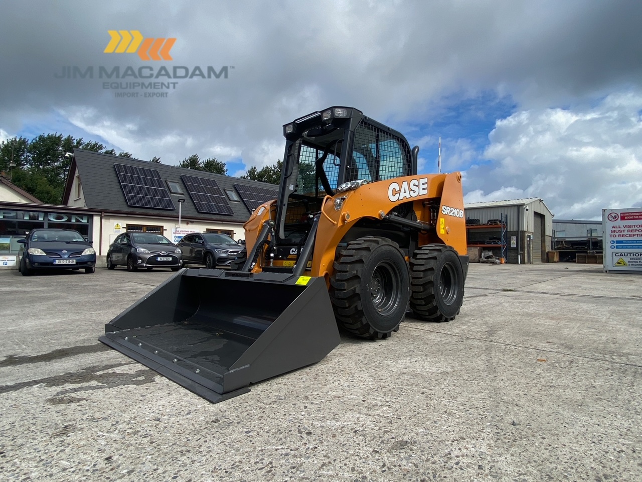 Case SR210 B - Macadam Equipment