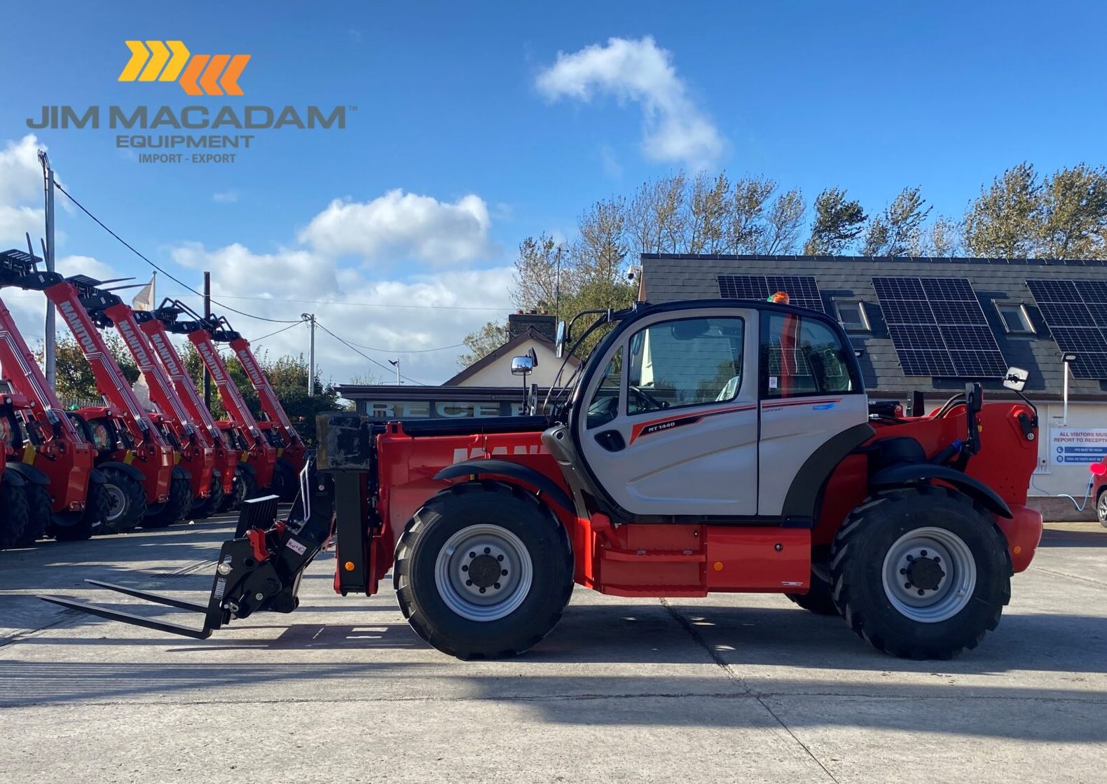 Manitou MT1440 ST5 - Macadam Equipment