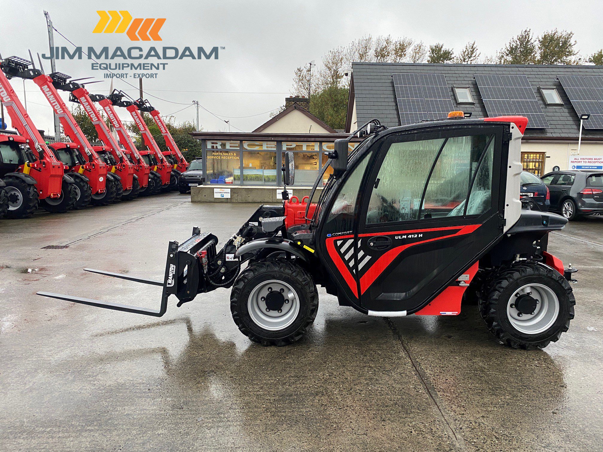 Manitou ULM 412 H - Macadam Equipment