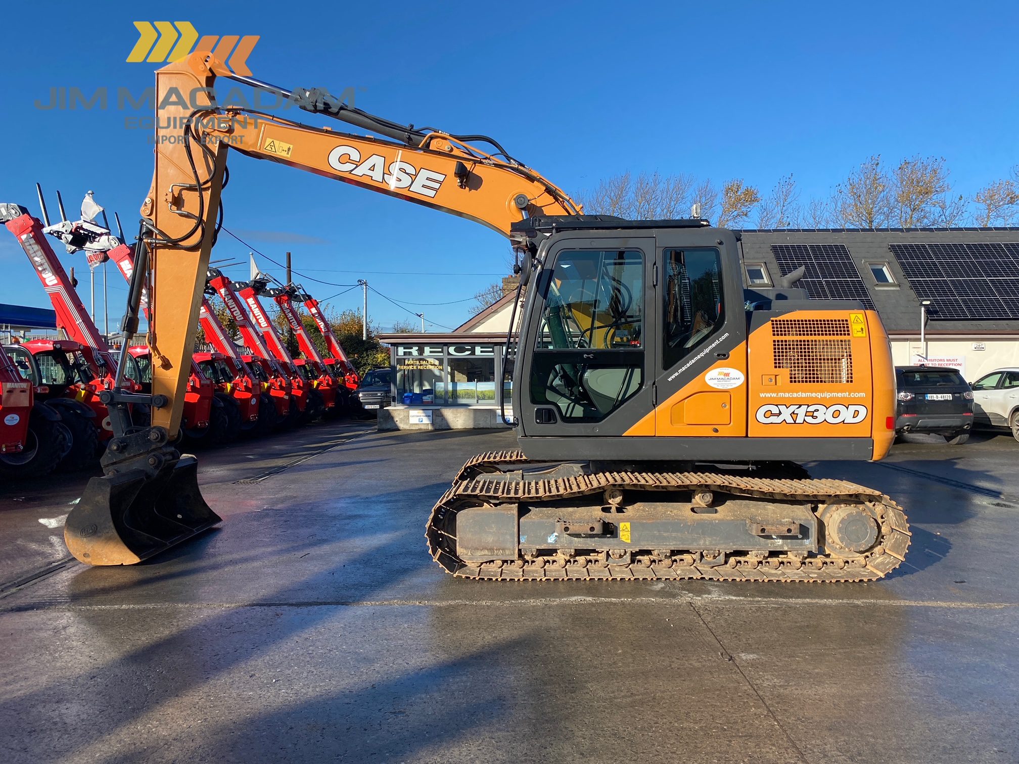 Case CX130D - Macadam Equipment