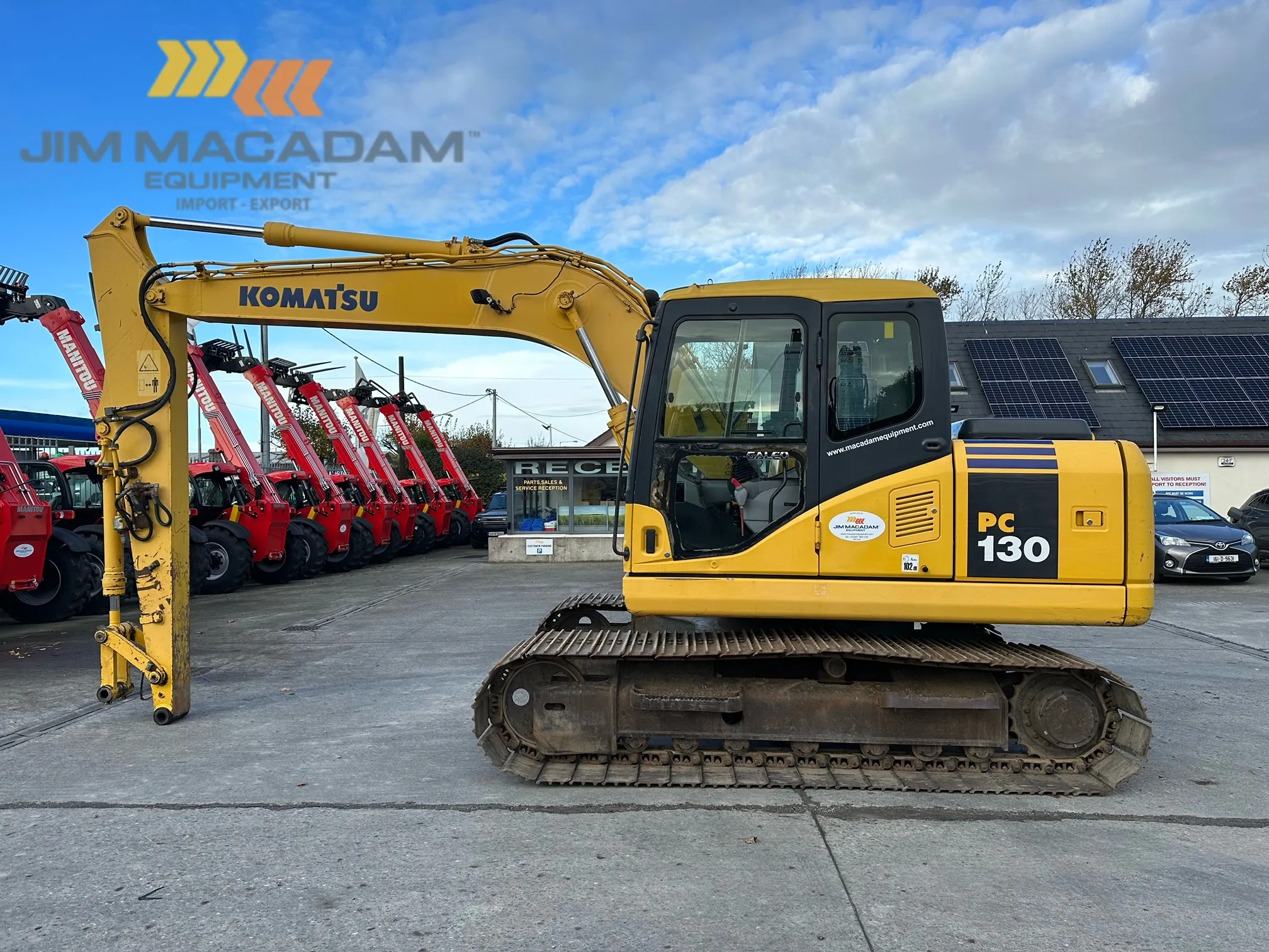 Komatsu PC 130 - Macadam Equipment