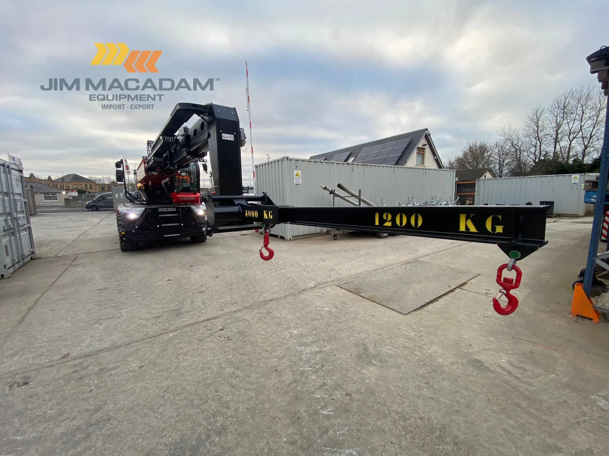 P4000 2 Hook Jib by Manitou - Macadam Equipment