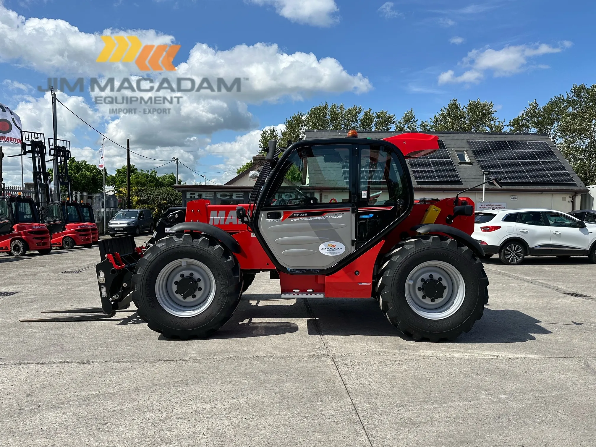 Manitou MT 733 Easy Year 2023 - As New! - Macadam Equipment