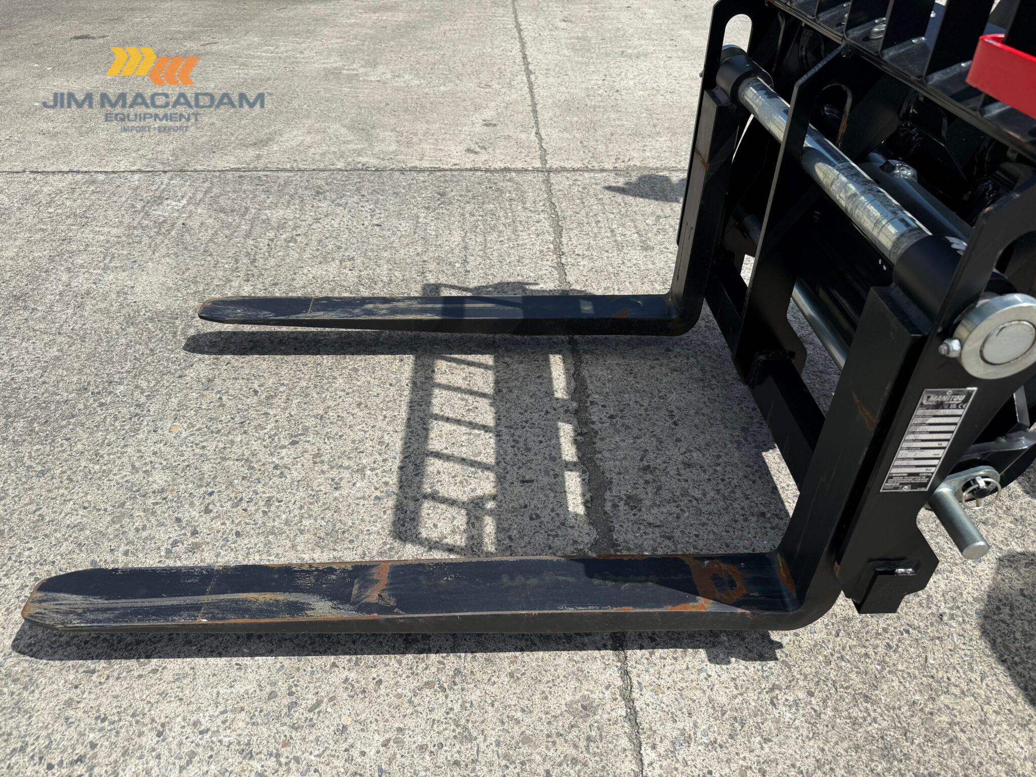 Manitou MT625 Forks Available - Main Dealer Macadam Equipment