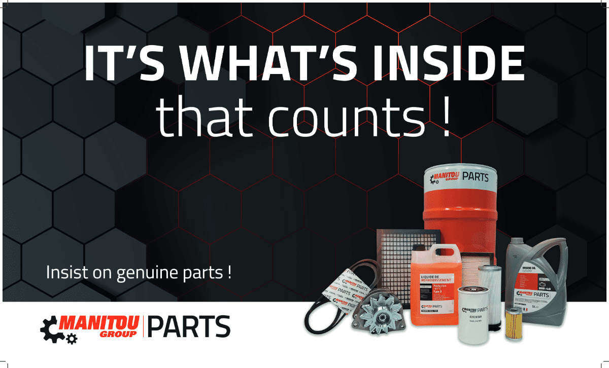 Choose Manitou Original Parts Main Dealer Macadam Equipment